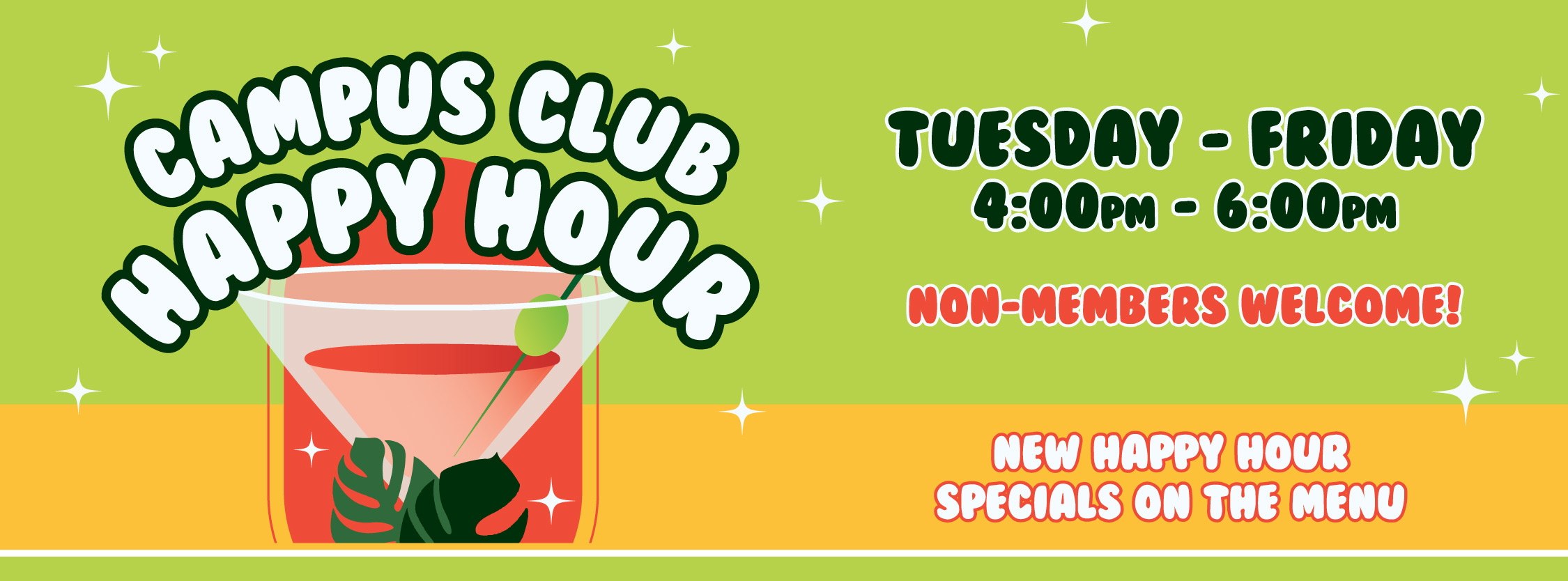 Happy Hour - Campus Club